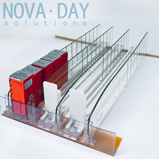 Hangzhou Novaday Supplier for Spring-loaded Shelf Pushers,for shelves ...